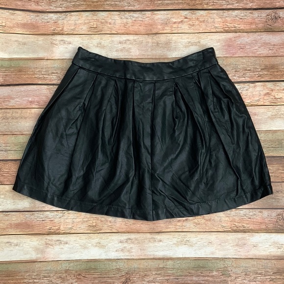 Sapphire Ink | Skirts | Sapphire Ink Faux Leather Skirt | Poshmark